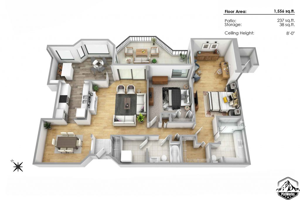 Floor Plan & Drafting – Pixlworks