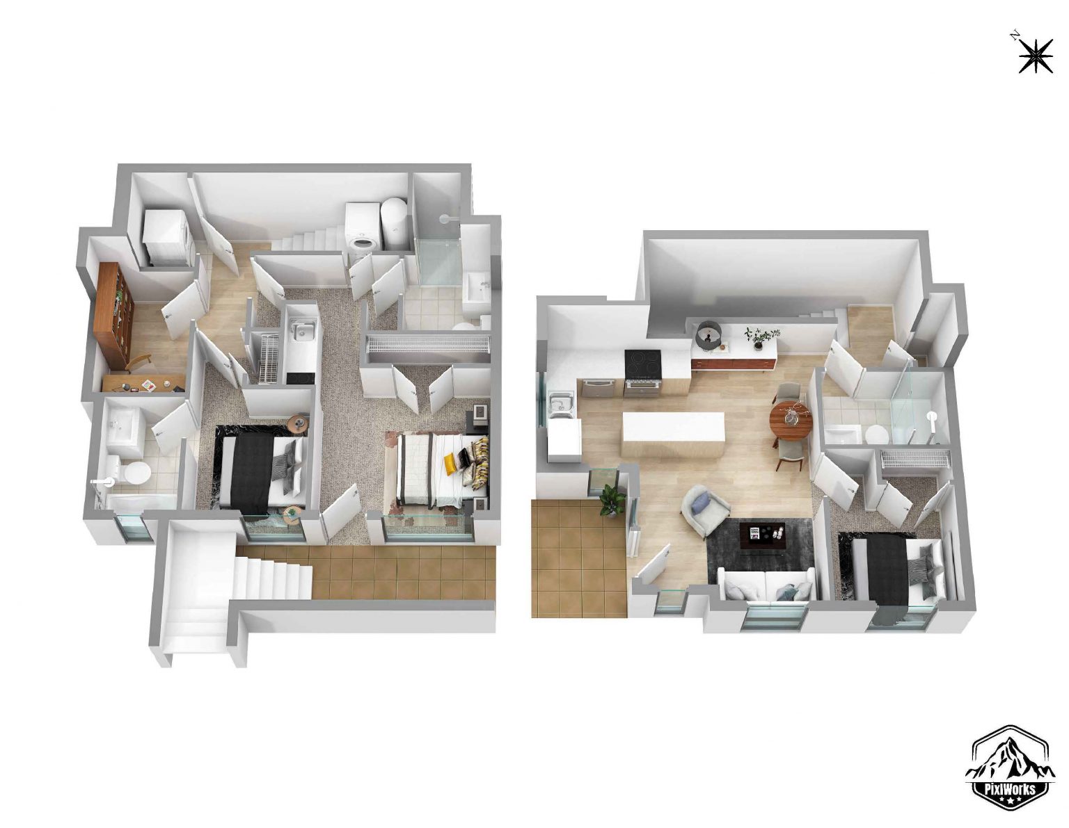 3D Floor Plans – Pixlworks