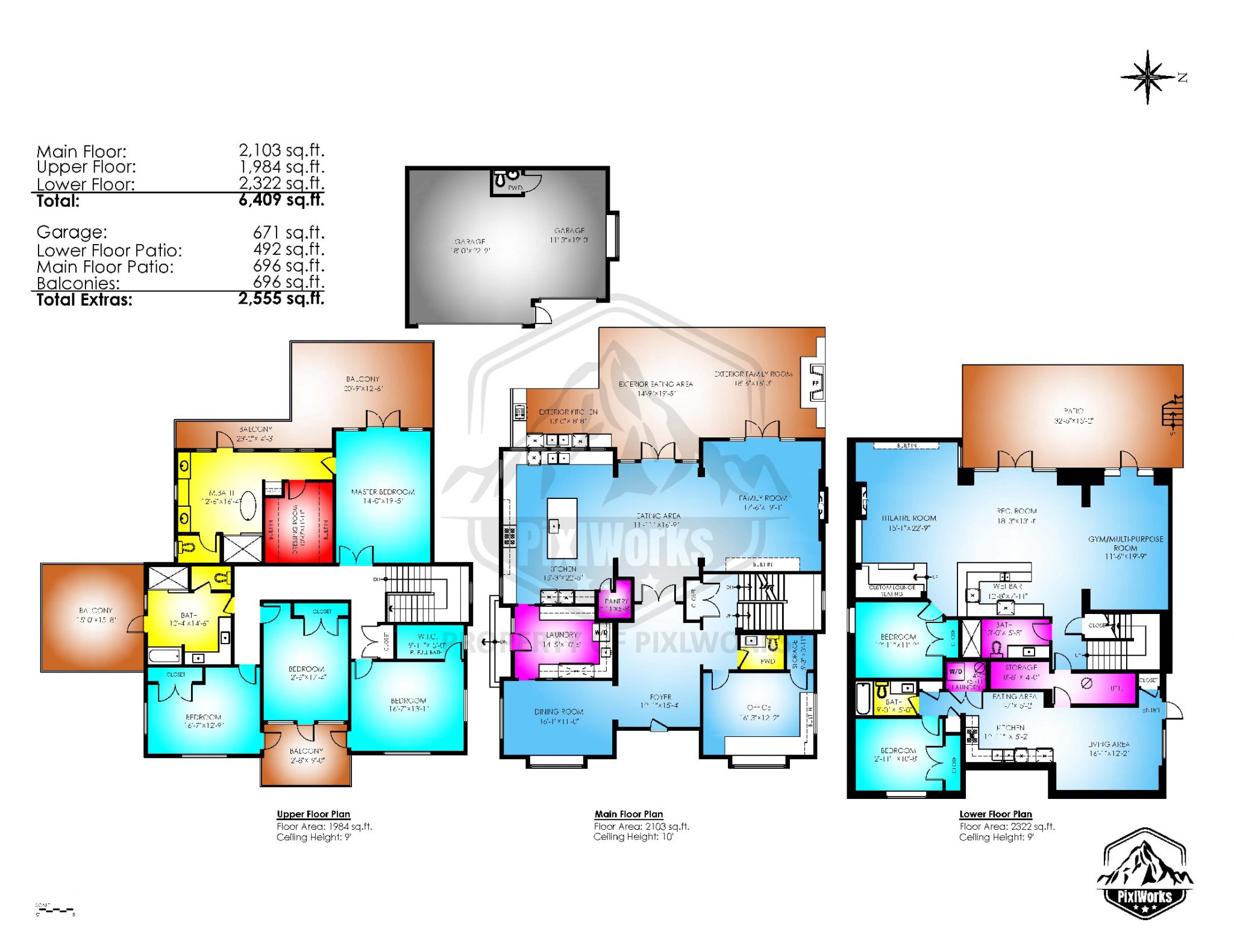 Standard Floor Plans – Pixlworks
